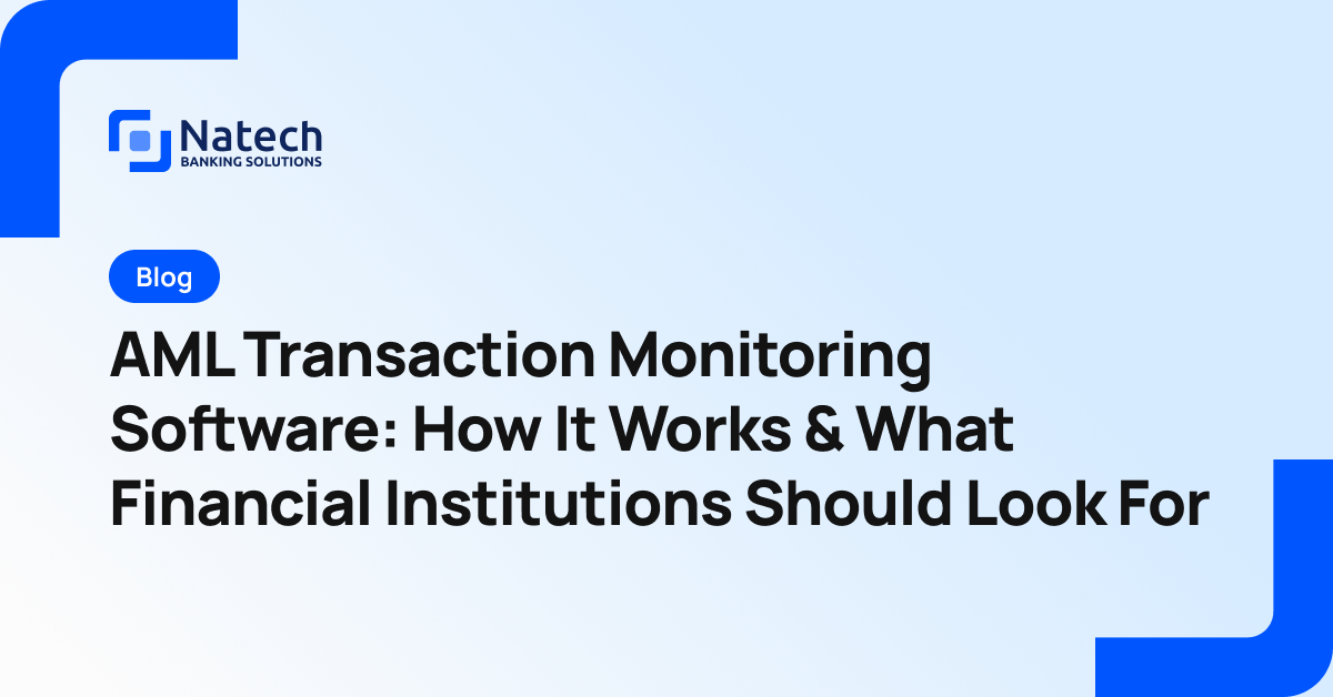 AML Transaction Monitoring Software: How It Works & What Financial ...